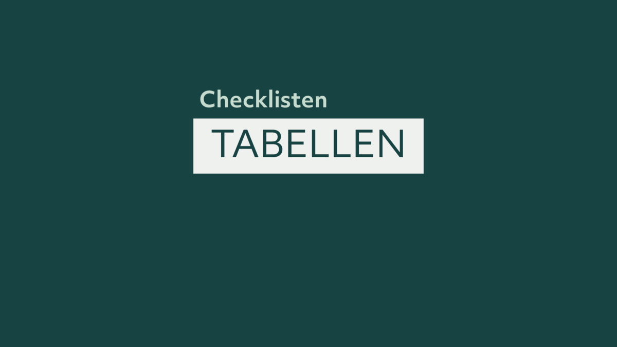 Tabellen | Barrierefreie IT Hessen